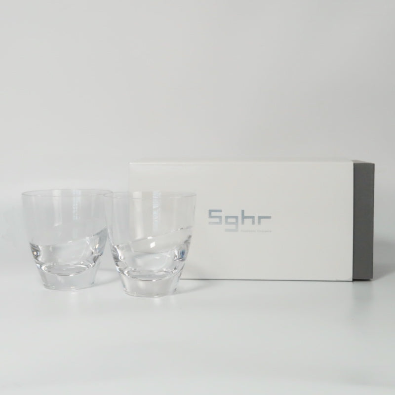 カスケード オールド クリア＆クリア | ペアグラス ギフトボックスセット Sghr スガハラ 通販 | FULLangle 公式